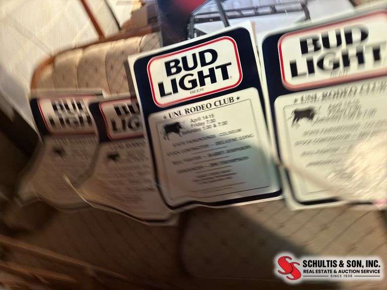 4 BUD LIGHT RODEO POSTERS - SCHULTIS & SON, INC.