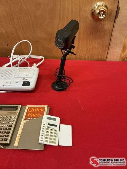 wireless intercom- Polaroid camera- recorder- calculators - SCHULTIS ...