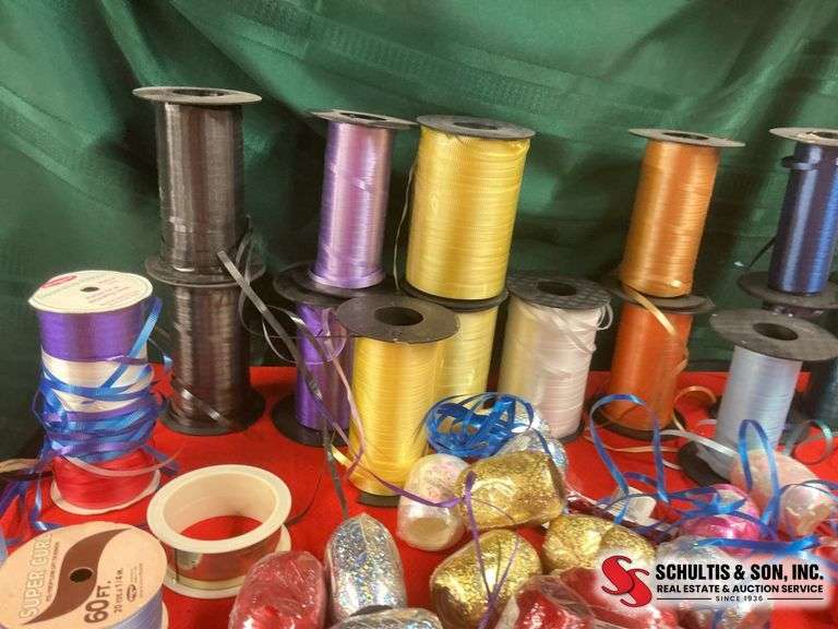Spools of ribbon - SCHULTIS & SON, INC.