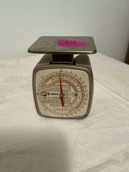 Pelouze metal postage scale - SCHULTIS & SON, INC.