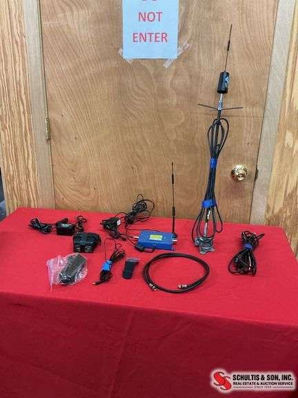 dual-band signal booster- Wilson electronic charger- tuner receiver and ...