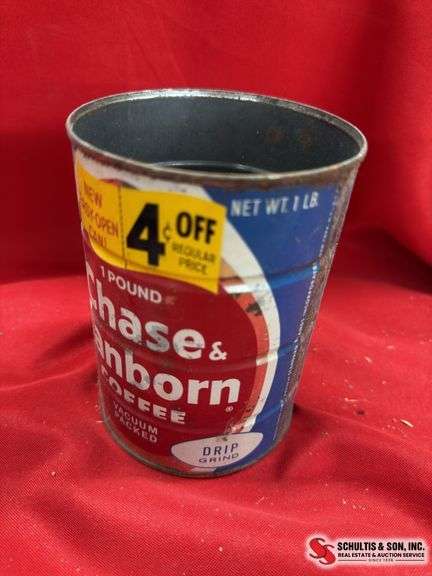 Old coffee cans - SCHULTIS & SON, INC.