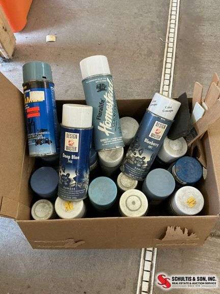 Cans of spray paint - SCHULTIS & SON, INC.