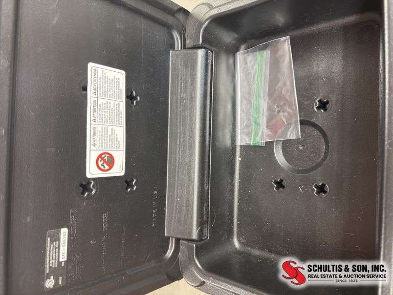 Sentry Safe with key - SCHULTIS & SON, INC.