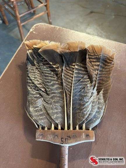 Handmade feather duster -1949 - SCHULTIS & SON, INC.