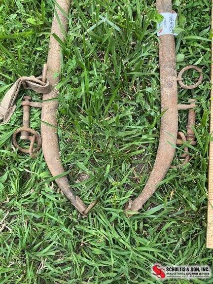 Matching horse hames, cast iron knobs - SCHULTIS & SON, INC.