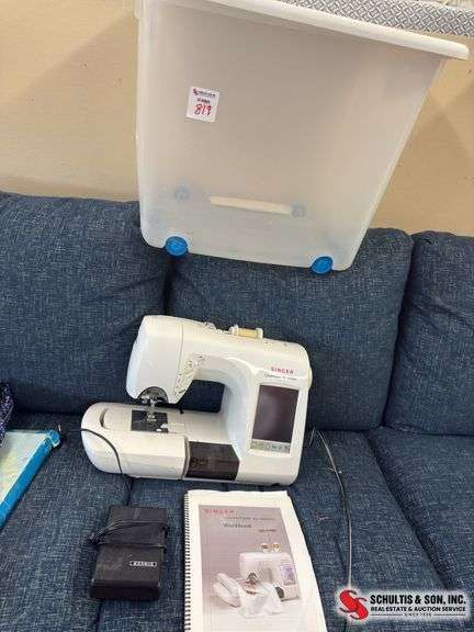 Singer Quantum xl -6000 sewing machine - SCHULTIS & SON, INC.