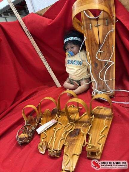 Tote with papoose , baby and accessories as MM n - SCHULTIS & SON, INC.