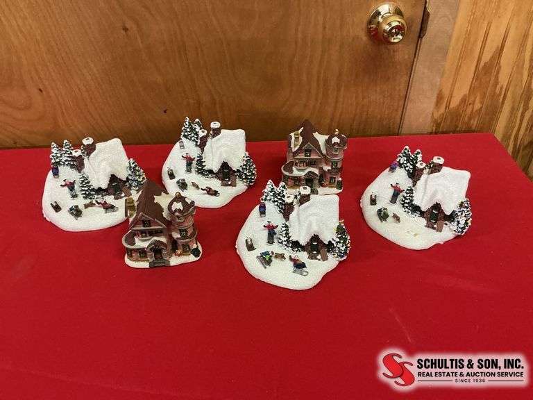 Snow village pieces - SCHULTIS & SON, INC.