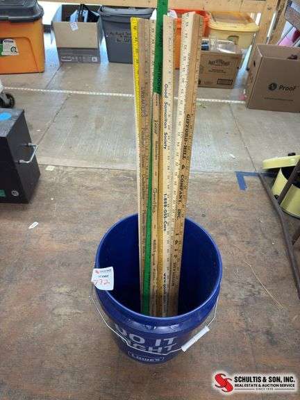 Many old yard sticks - SCHULTIS & SON, INC.