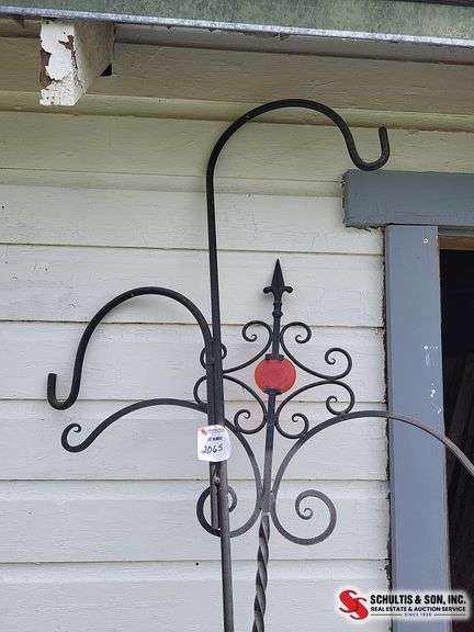 Two shepherd hooks - SCHULTIS & SON, INC.