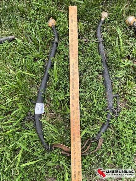 Set of hames with brass knobs - SCHULTIS & SON, INC.