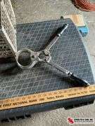 Burdizzo castrator, Little Giant riveter, part of a drill kit and gate ...