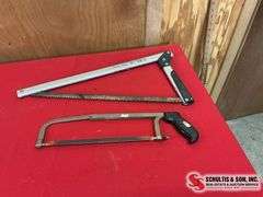 tool box- strap- fireman axe- hacksaw- rope- folding saw- fly catchers ...