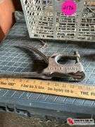Burdizzo castrator, Little Giant riveter, part of a drill kit and gate ...