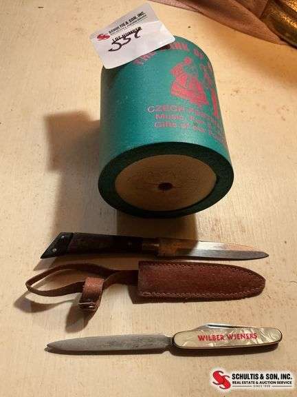 Wilber wieners knife koozie check festival and pocket knife - SCHULTIS ...