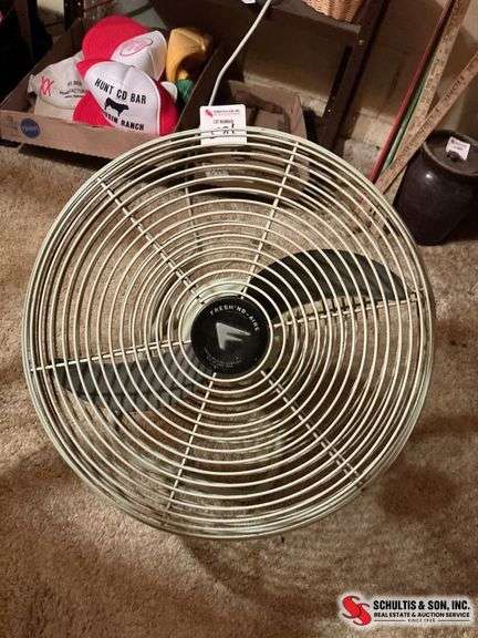 Freshness air circular fan - SCHULTIS & SON, INC.