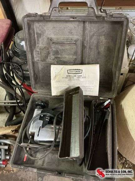 Sears craftsman scroller saw with case electric - SCHULTIS & SON, INC.