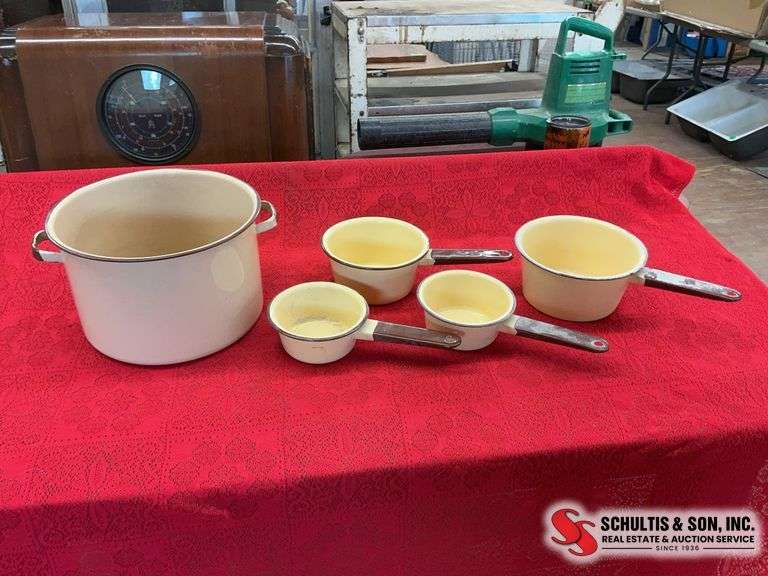 enamel stock pot and enamel pots and pans - SCHULTIS & SON, INC.