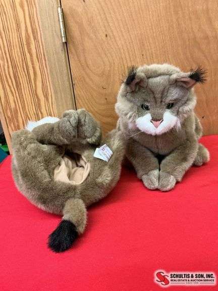 Vintage bobcat lynx hand plus puppets & assorted plushes from Disney ...