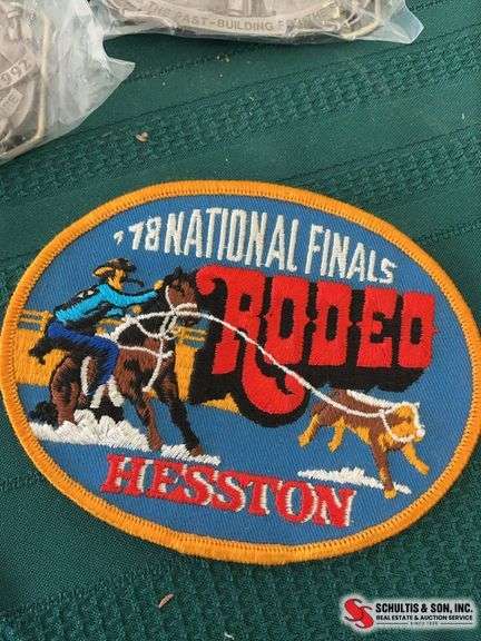Plymouth NE belt buckles, rodeo patch - SCHULTIS & SON, INC.