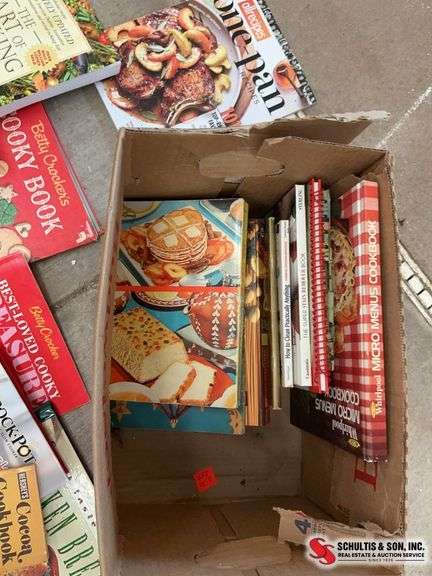 Large variety of cookbooks - SCHULTIS & SON, INC.