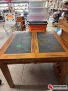 Kitchen table with inlay one leaf included - SCHULTIS & SON, INC.