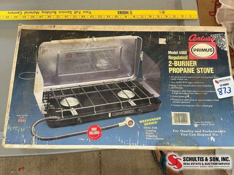 Antique Primus Propane Stove - SCHULTIS & SON, INC.