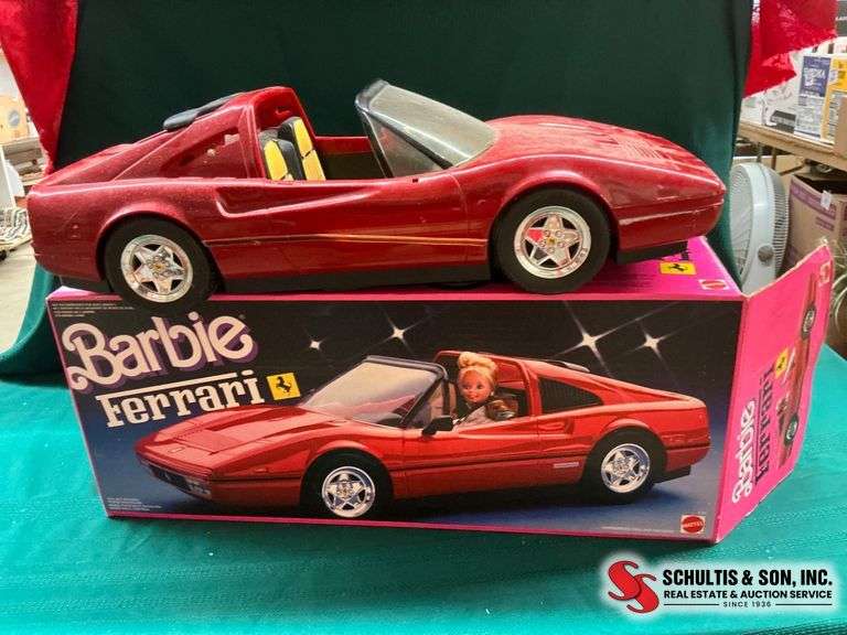 Antique Barbie Ferrari Toy - SCHULTIS & SON, INC.