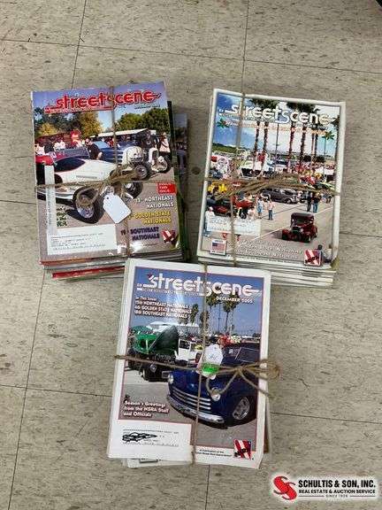 Bundle of Street Scene Magazines - SCHULTIS & SON, INC.