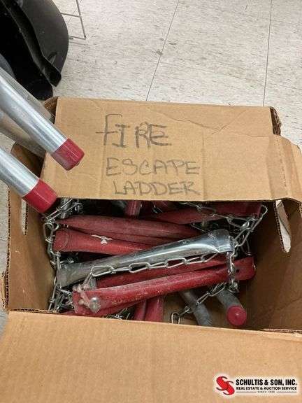Metal Fire Escape Ladder - SCHULTIS & SON, INC.