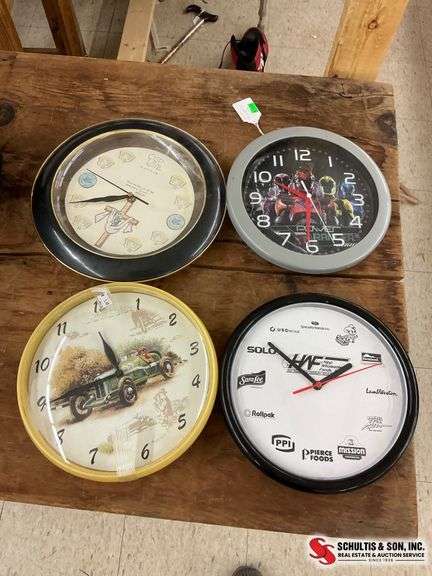 Four Wall Clocks - SCHULTIS & SON, INC.