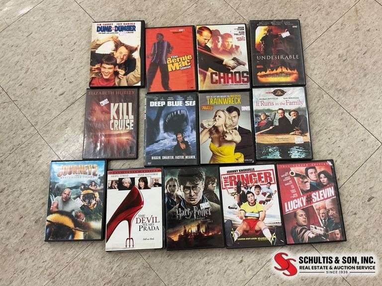 DVD Movie Lot - SCHULTIS & SON, INC.