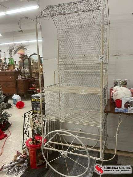 Metal Display Cart - SCHULTIS & SON, INC.