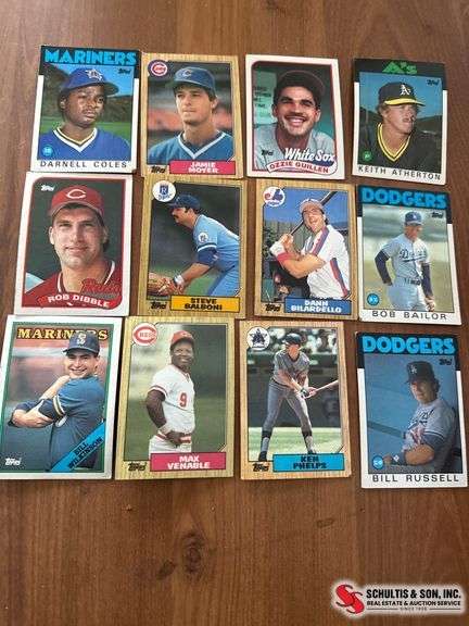 1980s TOPPS Baseball Cards - SCHULTIS & SON, INC.