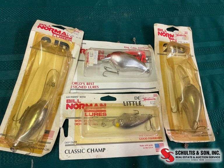 Bill Norman Fishing Lures - SCHULTIS & SON, INC.