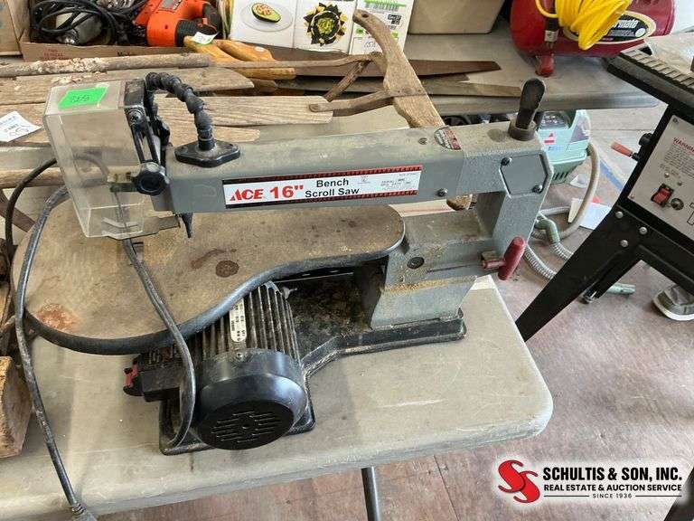 ACE 16-Inch Scroll Saw - SCHULTIS & SON, INC.