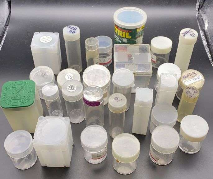Empty Coin Containers - Sherwood Auctions