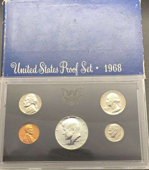 1968 U.S. Proof Set - Sherwood Auctions
