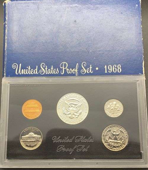 1968 U.S. Proof Set - Sherwood Auctions