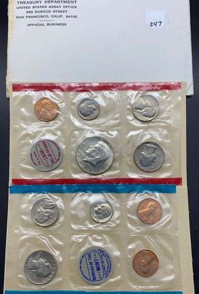 1969 Uncirculated Coin Set - Sherwood Auctions