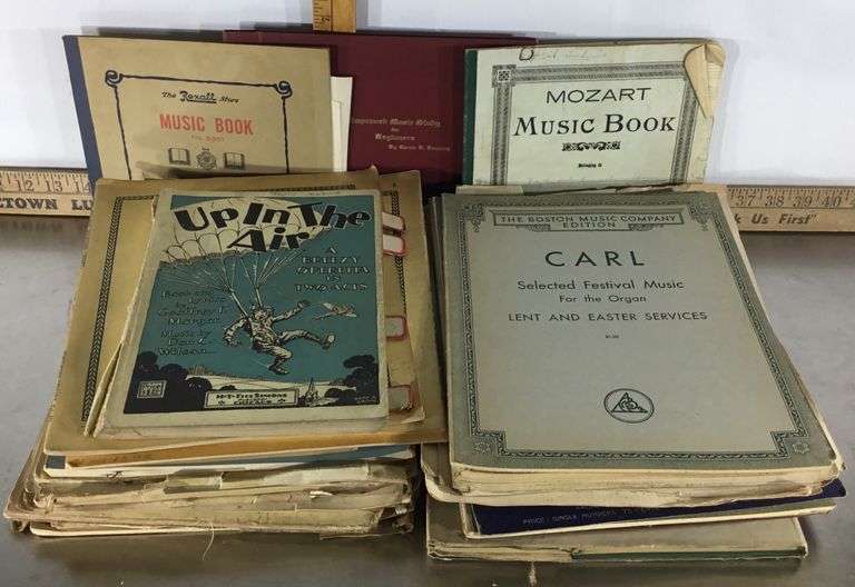 Vintage Music Books & Sheet Music - Sherwood Auctions