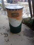 Texaco 15 Gallon Barrel with Grease - Sherwood Auctions