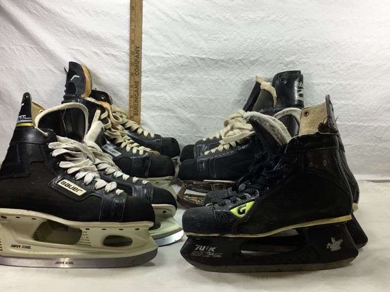 Box Of Ice Skates - Sherwood Auctions