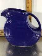 Royal Blue Fiesta Pitcher - Sherwood Auctions