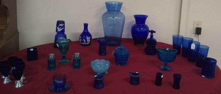 Blue Glass Collection - Sherwood Auctions