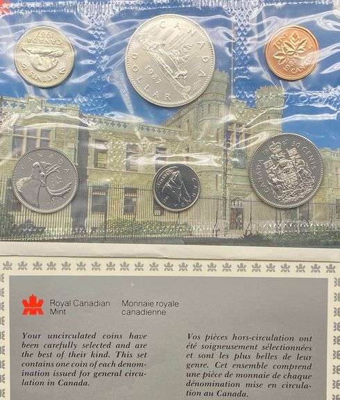 1987 Canada Uncirculated Coin Set - Sherwood Auctions