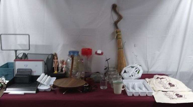 Office Organizers, Vintage Dolls, Tabletop Lazy Susan, Decorative Broom ...