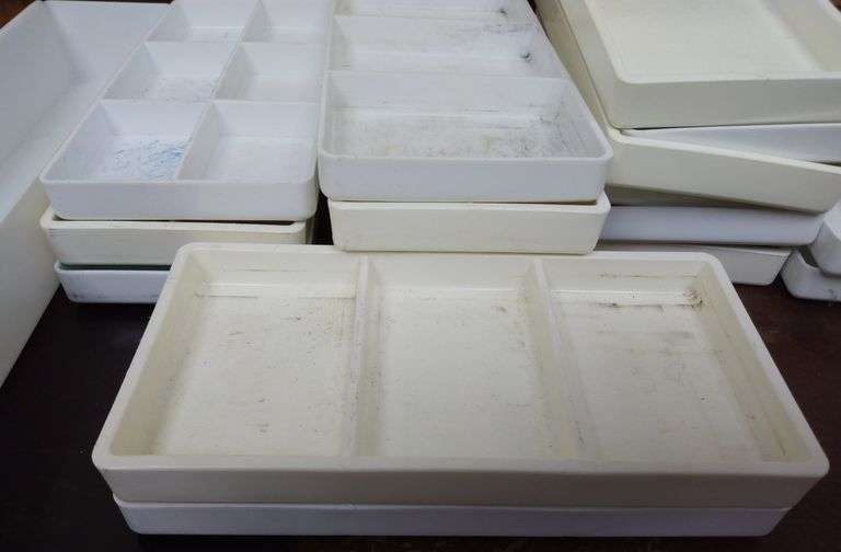 PolarWare Stainless Steel Trays + Assorted Trays - Sherwood Auctions