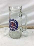 Glass Pepsi Cola Bottle and Vintage Detroit Tigers Glass Beer Mug - Sherwood Auctions